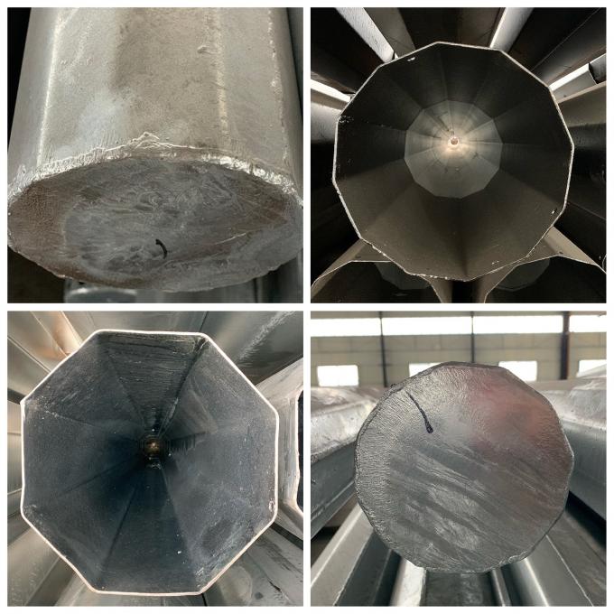 3M - 20M Road Sign Pole , Metal Street Sign Post Custom Diameter